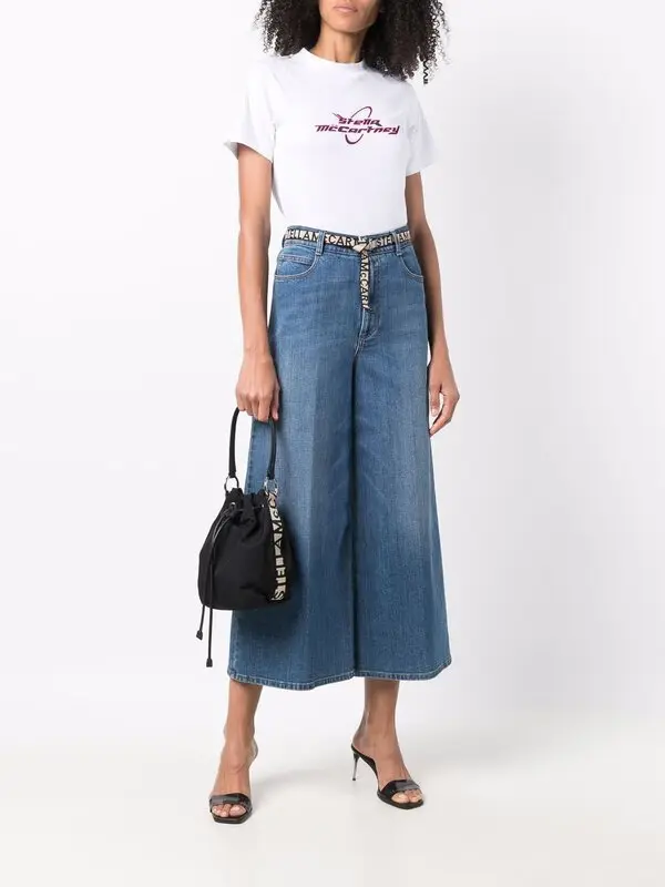 Stella McCartney Logo-print Short-sleeve T-shirt - White