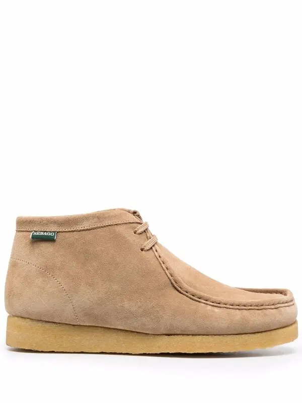 SEBAGO Lace-up Suede Desert Boots