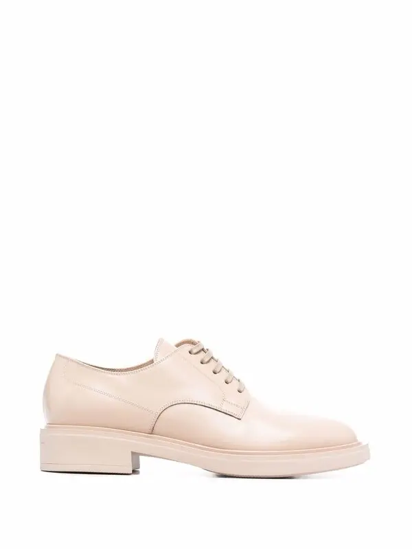 GIANVITO ROSSI Leather Lace-up Shoes