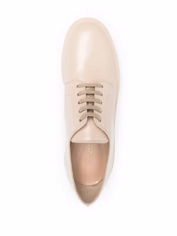 GIANVITO ROSSI Leather Lace-up Shoes