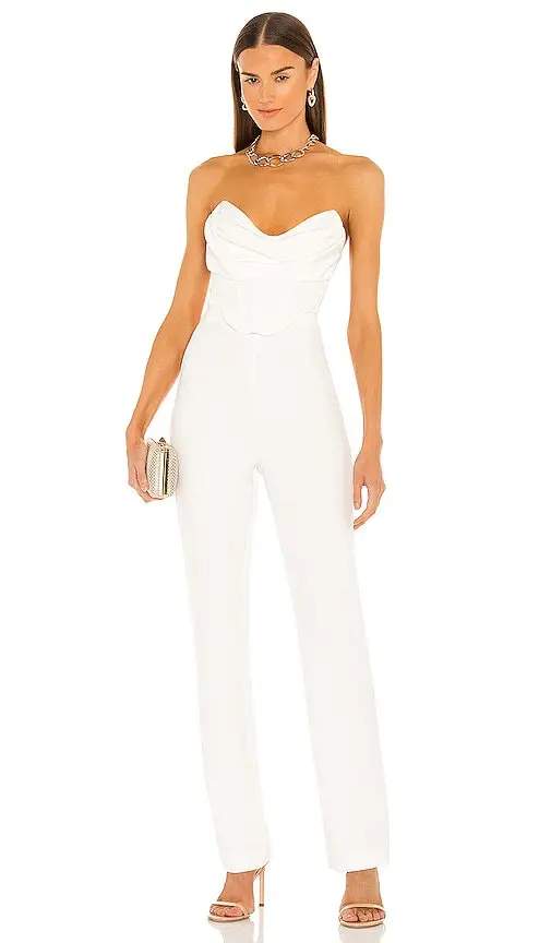 Nbd Conner Jumpsuit - White