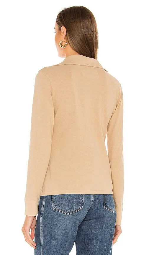 NILI LOTAN Liam Shirt In Beige