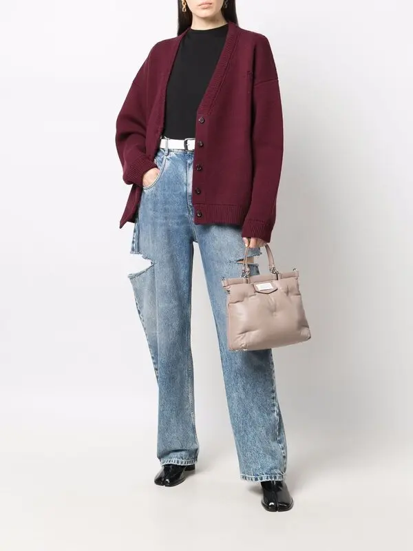 MAISON MARGIELA Logo-patch Detail Tote Bag