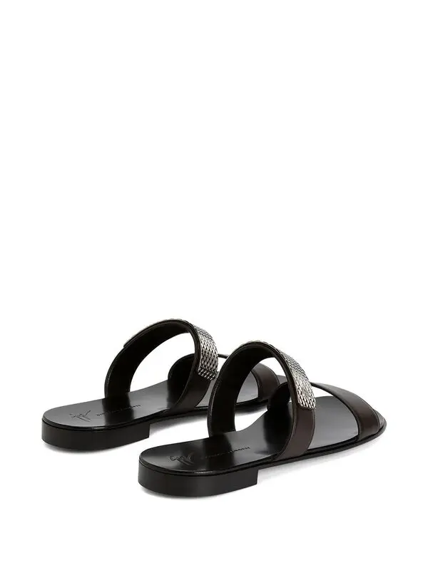 GIUSEPPE ZANOTTI Zak Strappy Sandals - Brown