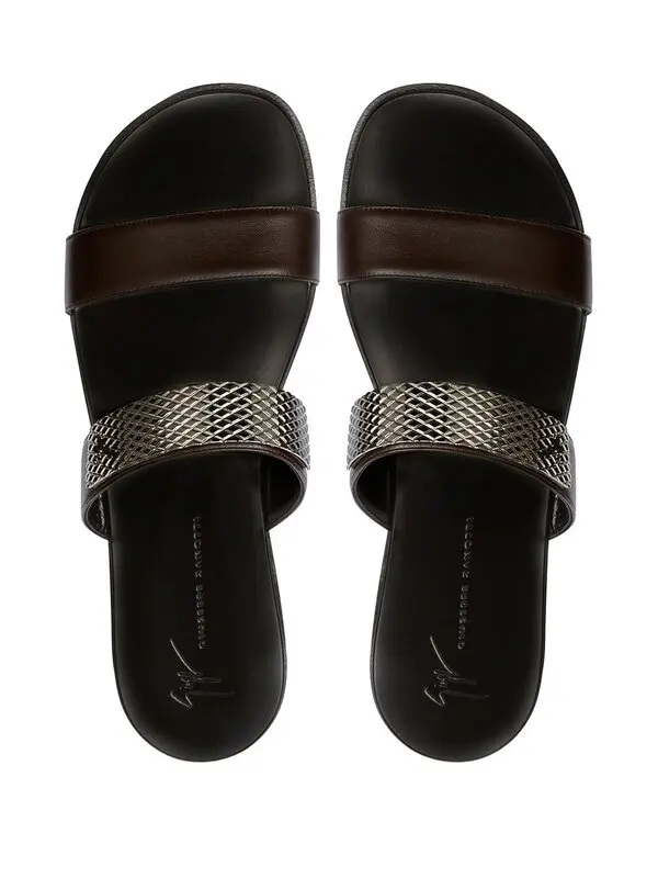 GIUSEPPE ZANOTTI Zak Strappy Sandals - Brown