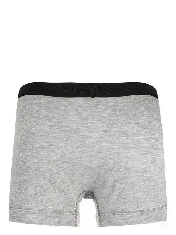 TOM FORD Logo-waistband Boxer Briefs - Grey