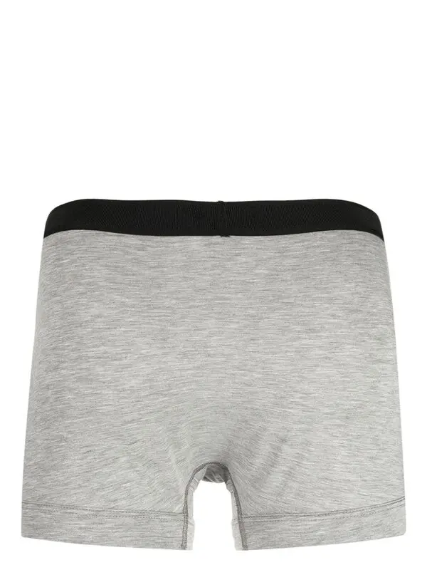 TOM FORD Logo-waistband Boxer Briefs - Grey