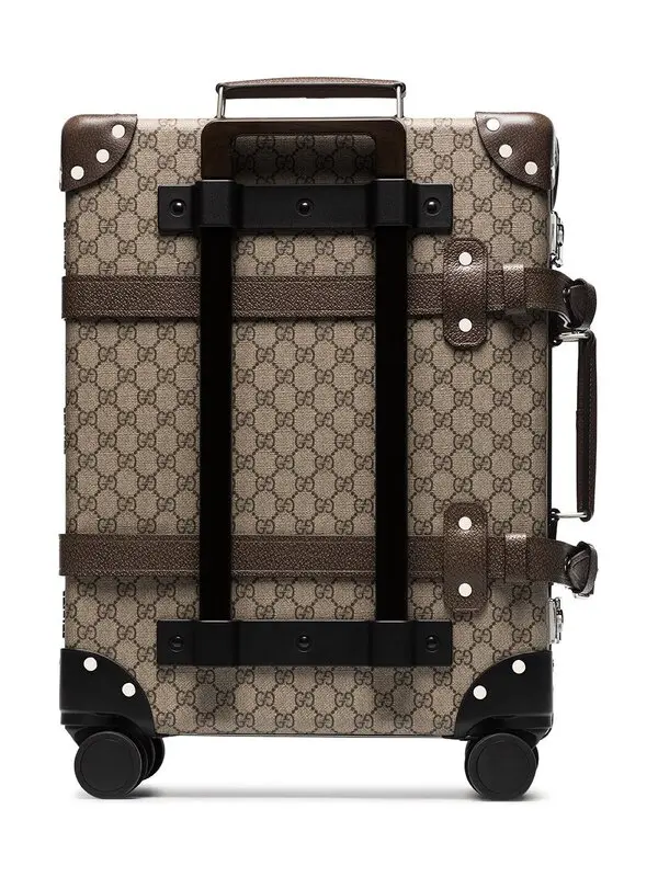 Gucci Globe-Trotter Gg Supreme Suitcase - Neutrals | Editorialist