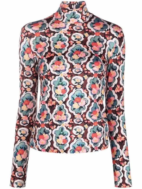 La DoubleJ Matisse Roll Neck Top