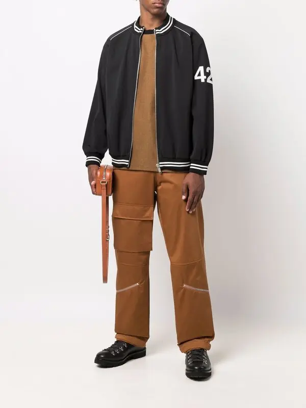 424 Logo Sleeve Bomber Jacket