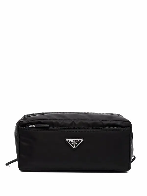 Prada Re-nylon Wash Bag - Black