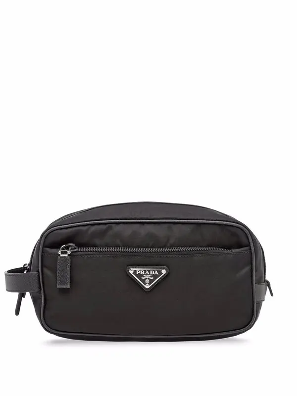Prada Re-nylon Wash Bag - Black