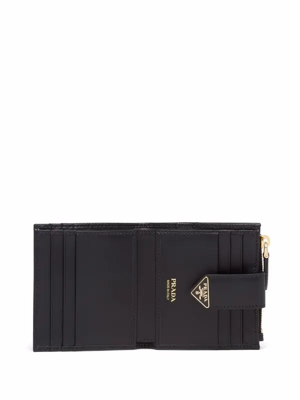 小物 PRADA RFID Saffiano leather wallet black Prada Zipped Saffiano Leather Cardholder | Wallets | Harry Rosen