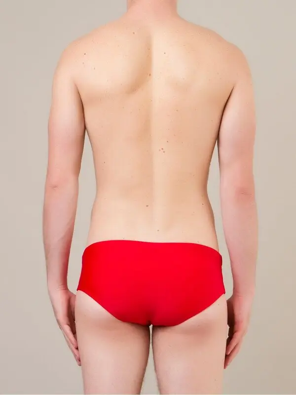 AMIR SLAMA Swimming Trunks - Red