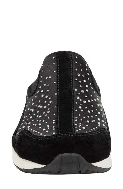 Easy Spirit Travelstones Slip-on Sneaker - Black Suede