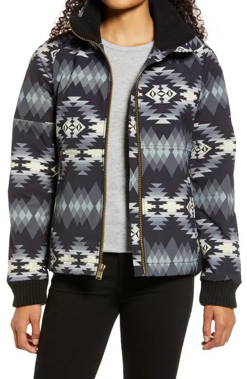 Pendleton Alamosa Ripstop Zip Jacket - Black/papago
