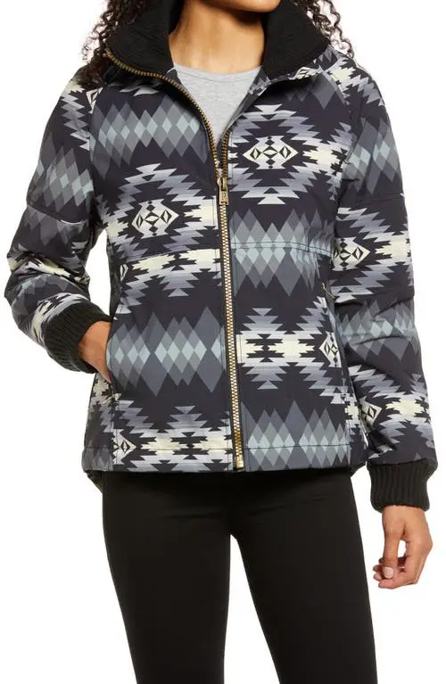 Pendleton Alamosa Ripstop Zip Jacket - Black/papago
