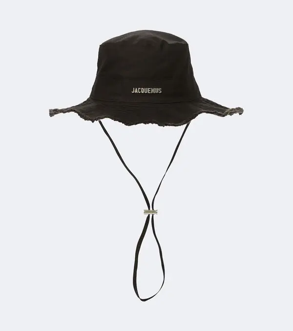 Jacquemus Le Bob Artichaut Bucket Hat - Charcoal
