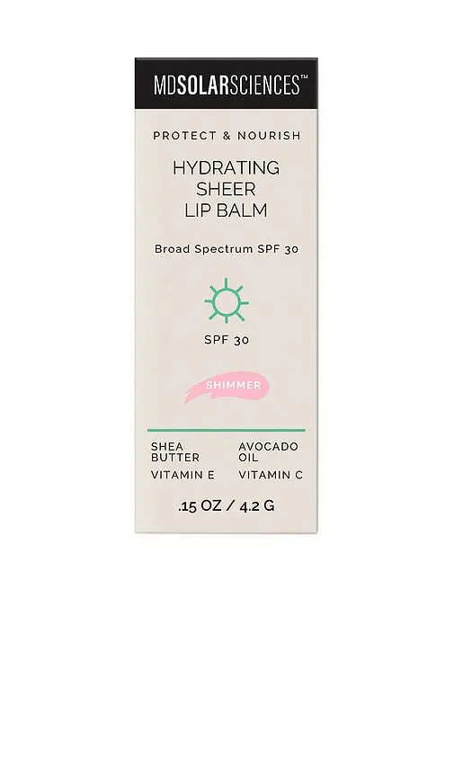 MDSOLARSCIENCES Hydrating Sheer Lip Balm Spf 30 - Shimmer
