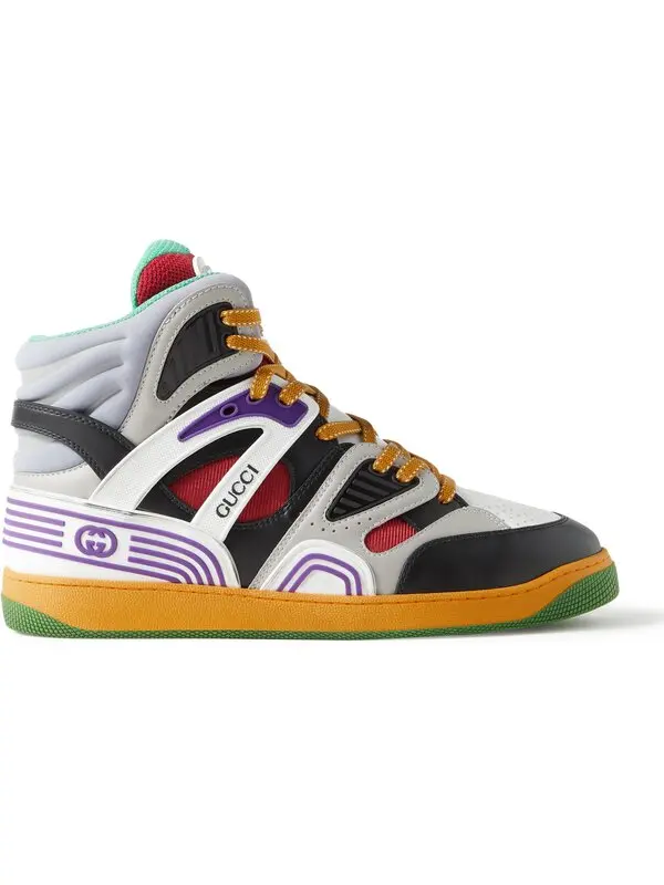 Gucci Basket high-top sneakers. Gucci Men main image 4