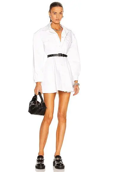 alexander wang poplin fit and flare dress NWT ALEXANDER WANG poplin Fit and Flare Dress 8