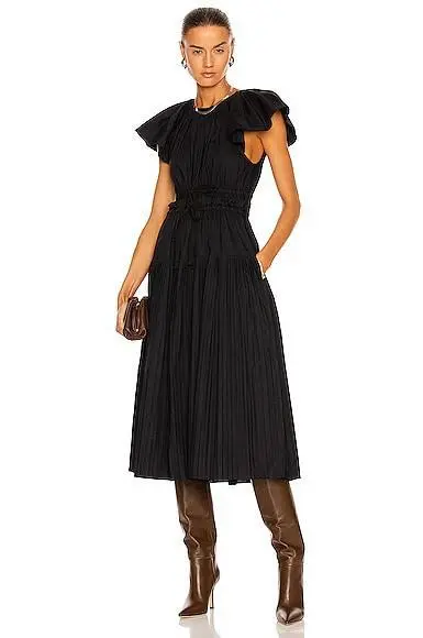 Ulla Johnson Delmara Dress In Black