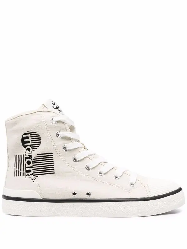 Isabel Marant Étoile Logo-print High-top Sneakers