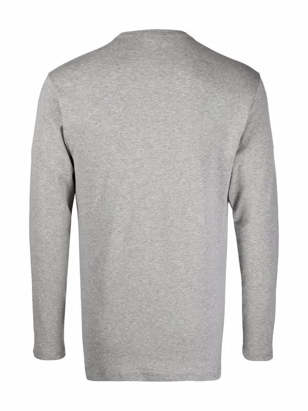 TOM FORD Long-sleeve Button-fastening Top - Grey