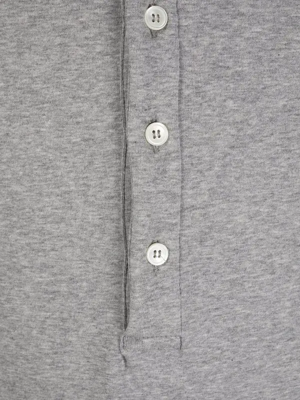 TOM FORD Long-sleeve Button-fastening Top - Grey