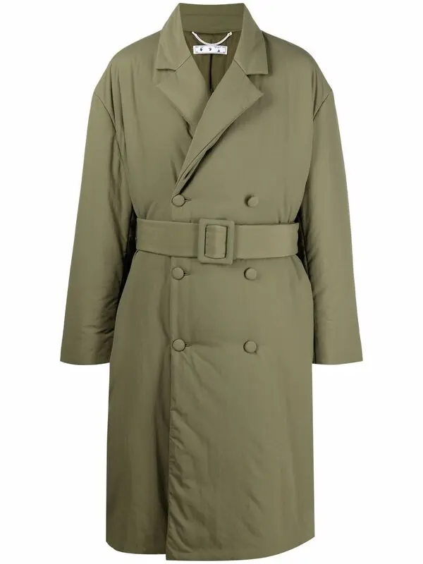 Off-White Padded Double-breasted Coat