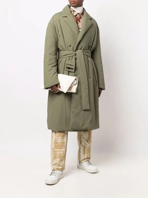 Off-White Padded Double-breasted Coat