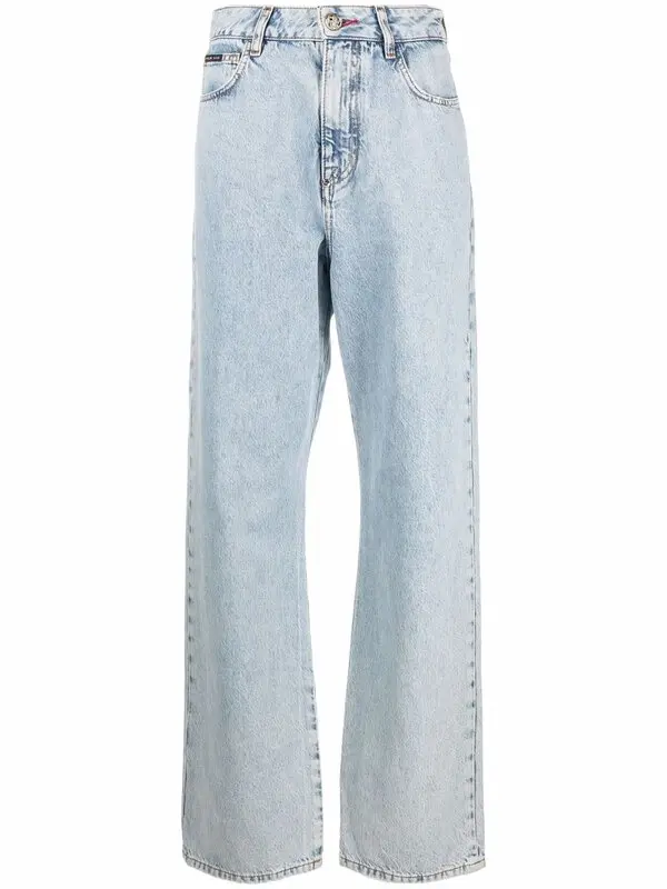 Philipp Plein Iconic Loose Fit Jeans