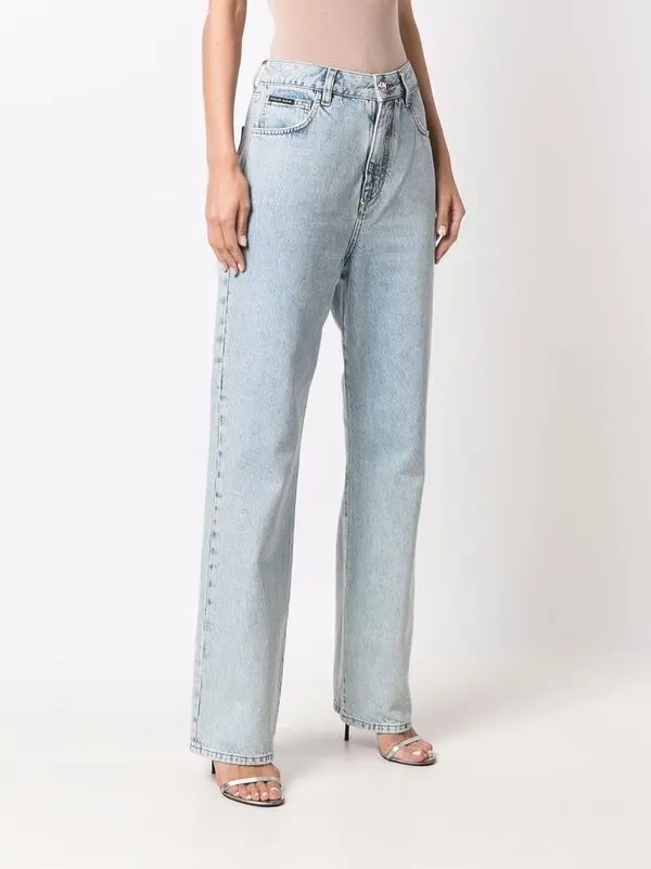 Philipp Plein Iconic Loose Fit Jeans