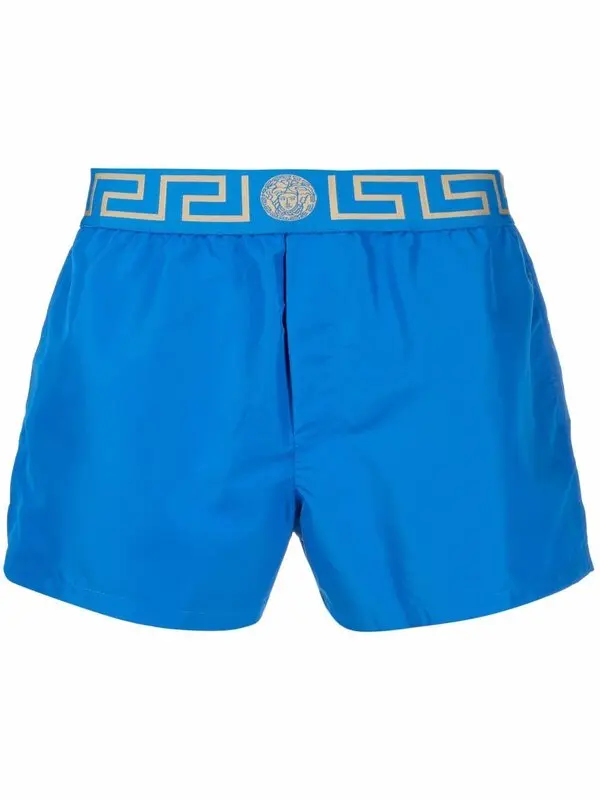 Versace Greca Border Swim Shorts