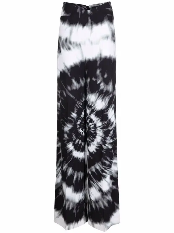 Philipp Plein Cady Tie-dye Trousers - Black