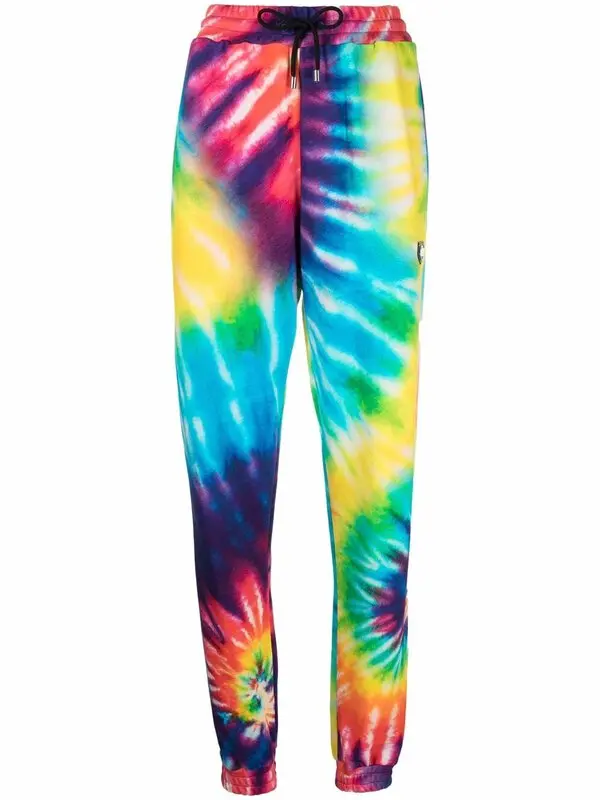 Philipp Plein Tie Dye Print Track Pants