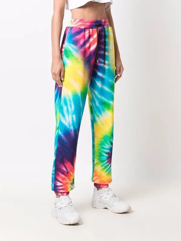 Philipp Plein Tie Dye Print Track Pants