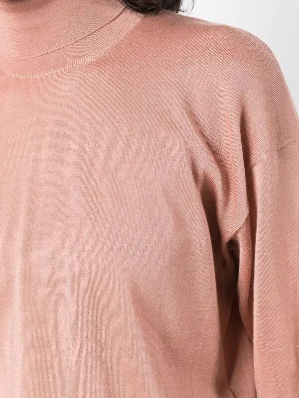 TOM FORD High-neck Knitted Top - Pink