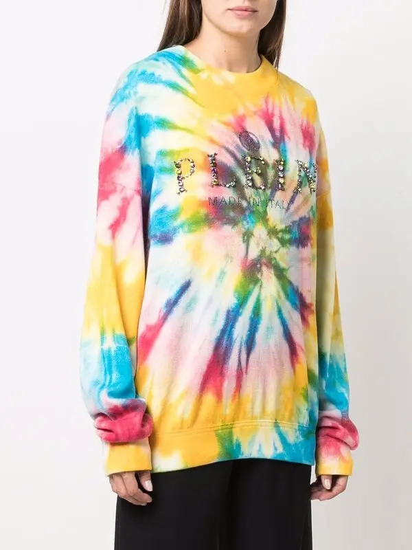 Philipp Plein Tie-dye Print Sweatshirt