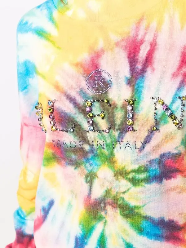 Philipp Plein Tie-dye Print Sweatshirt