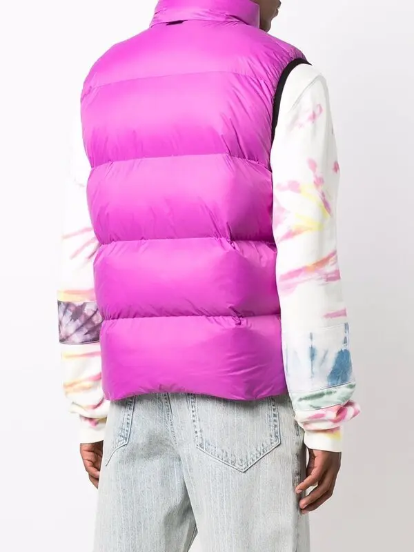 Palm Angels Logo-patch Padded Gilet