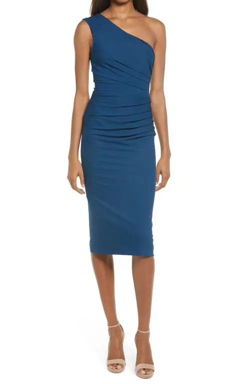 dress the population peacock blue Catalina Dress – Dress the Population
