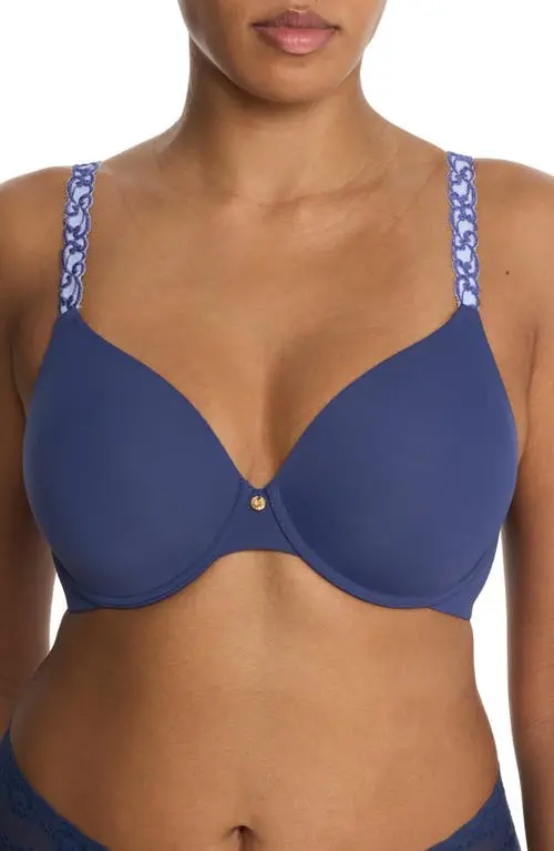 Natori Pure Luxe Underwire T-shirt Bra - Ink/blue Mist