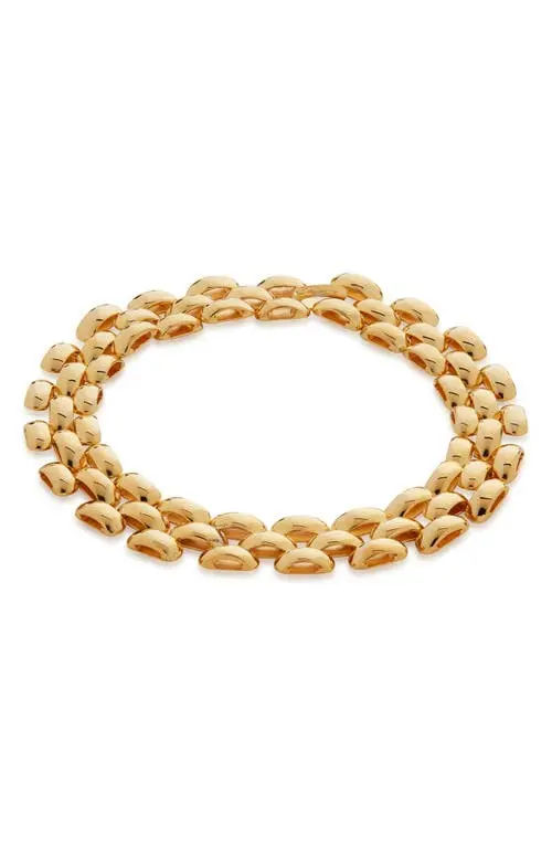 Monica Vinader Heirloom Chain Bracelet - 18ct Gold On Sterling Silver