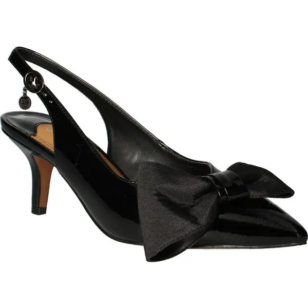J. Reneé Devika Slingback Pointed Toe Pumps - Black