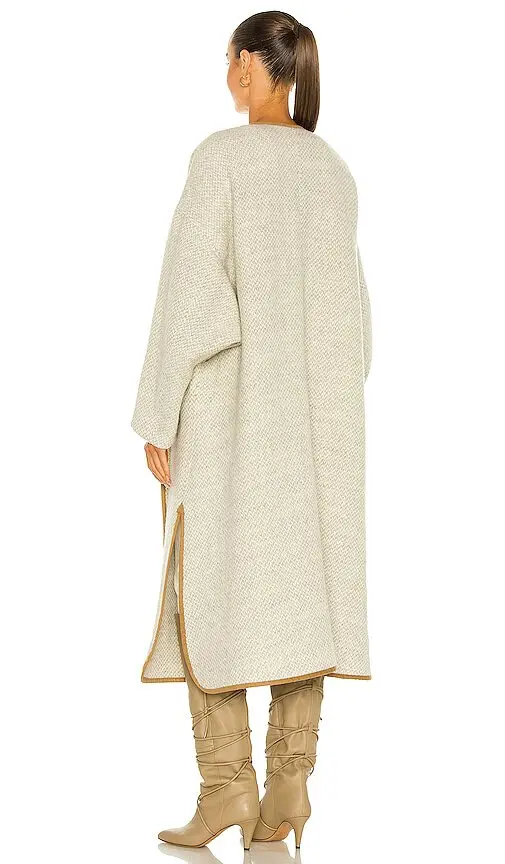 Isabel Marant Jolni Coat In Grey