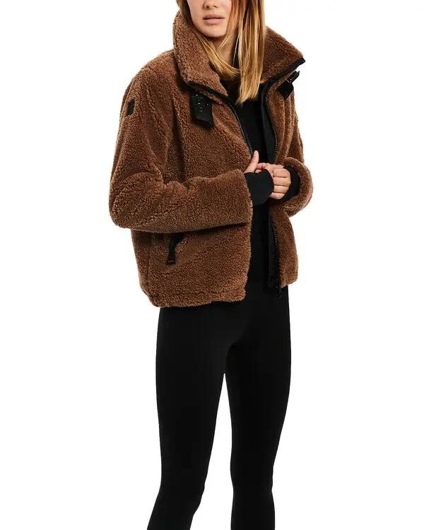 Sam. Sherpa Denver Jacket - Cappuccino