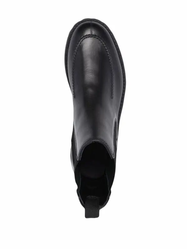 Kenzo K-mount Leather Chelsea Boots