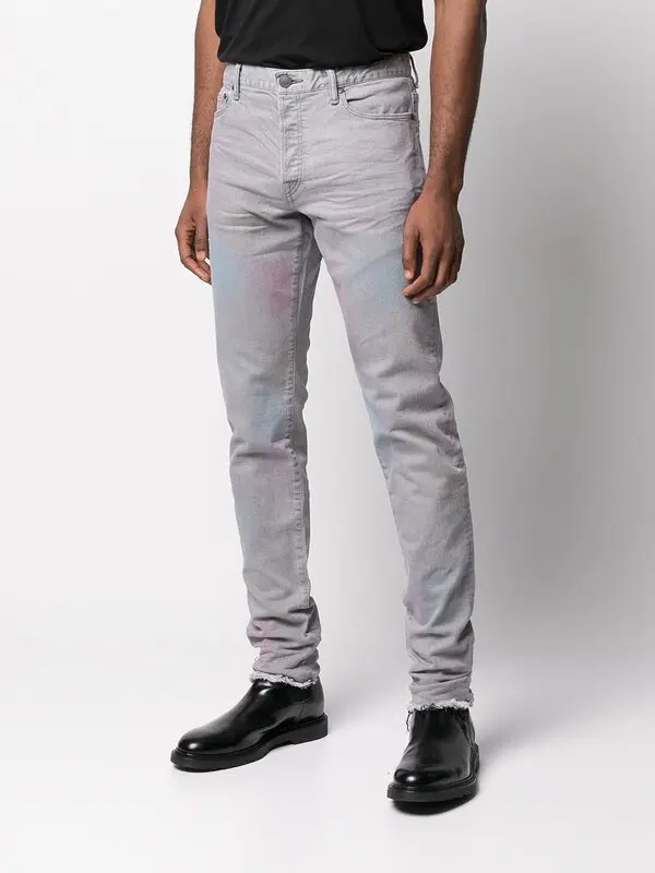 John Elliott The Cast 2 Mid-rise Straight-leg Jeans - Grey