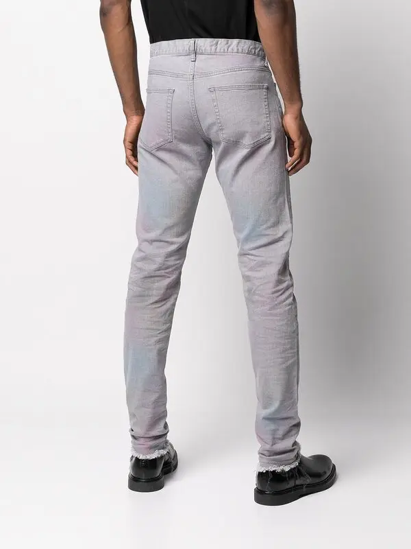 John Elliott The Cast 2 Mid-rise Straight-leg Jeans - Grey
